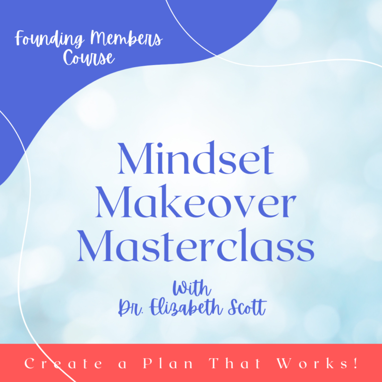Mindset Makeover Masterclass Landing Page - Dr. Elizabeth Scott